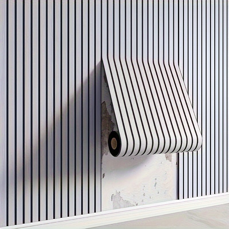 Minimalist Wood-Design Self-Adhesive Wall Panel – Anne Johansen